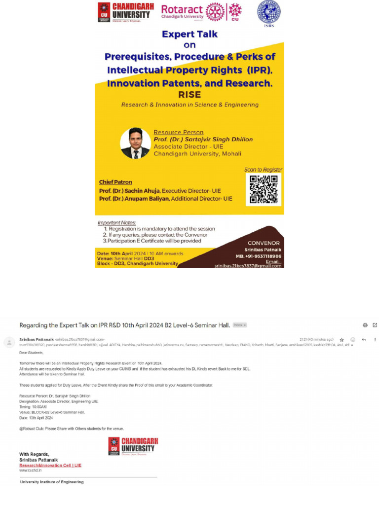 Seminar On IPR | PDF