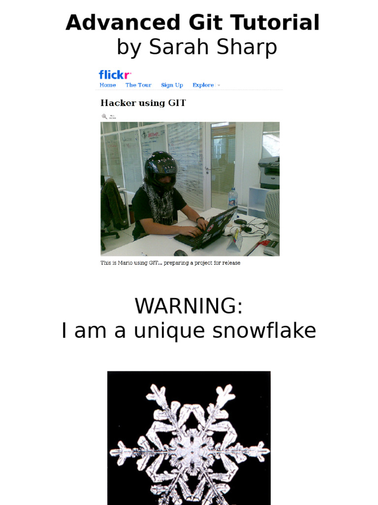 Advanced Git Tutorial | PDF | Software Development | Operating System Families