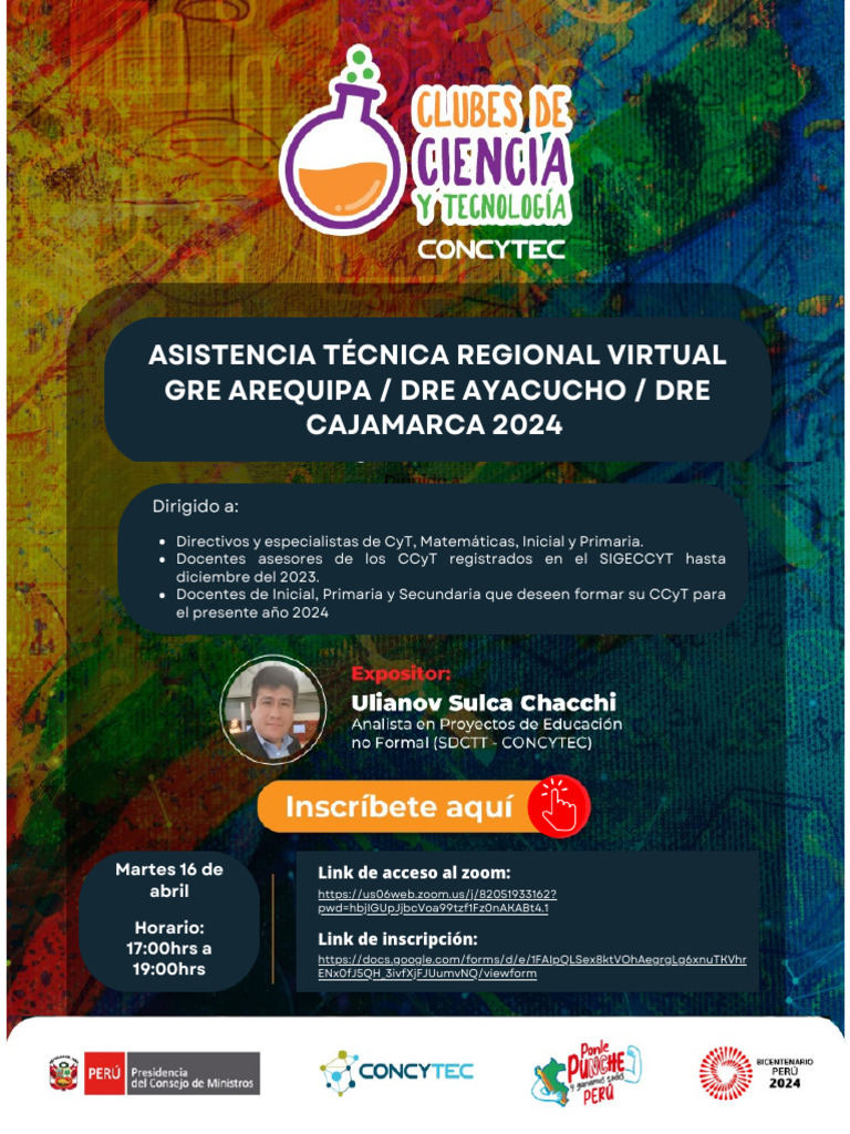 2 - Baner Asistencia Técnica Regional Virtual Gre Arequipa, Dre Ayacucho, Dre Cajamarca 2024 ...