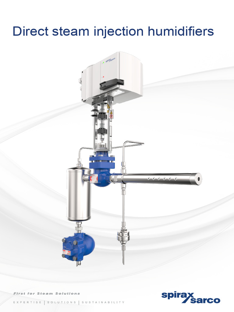 Direct Steam Injection Humidifiers SB P795 05 en | PDF | Duct (Flow) | Valve