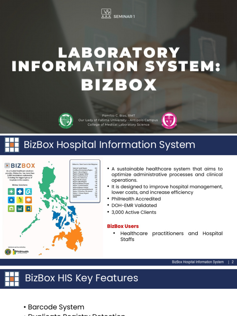 06 BizBox Hospital Information System | PDF | Radiology | Medical Imaging