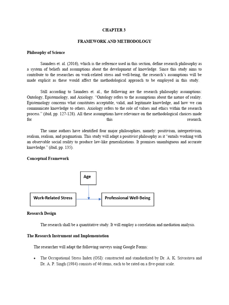 CHAPTER 3 Draft | Download Free PDF | Methodology | Positivism