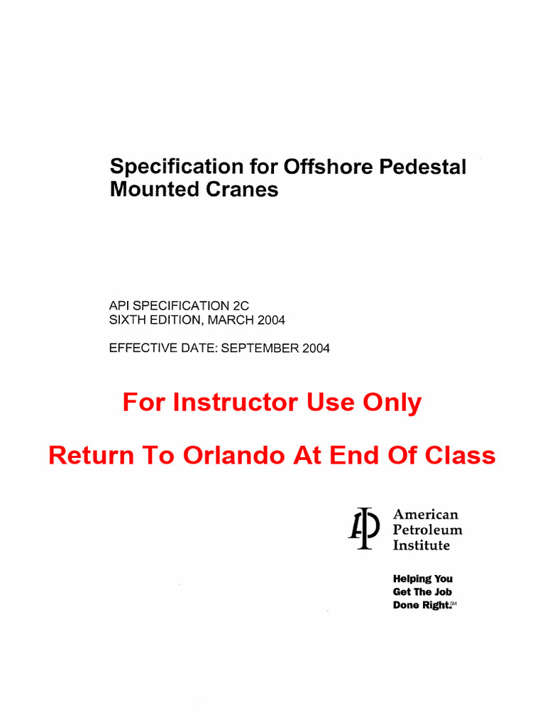 Api-2c 2004 | PDF