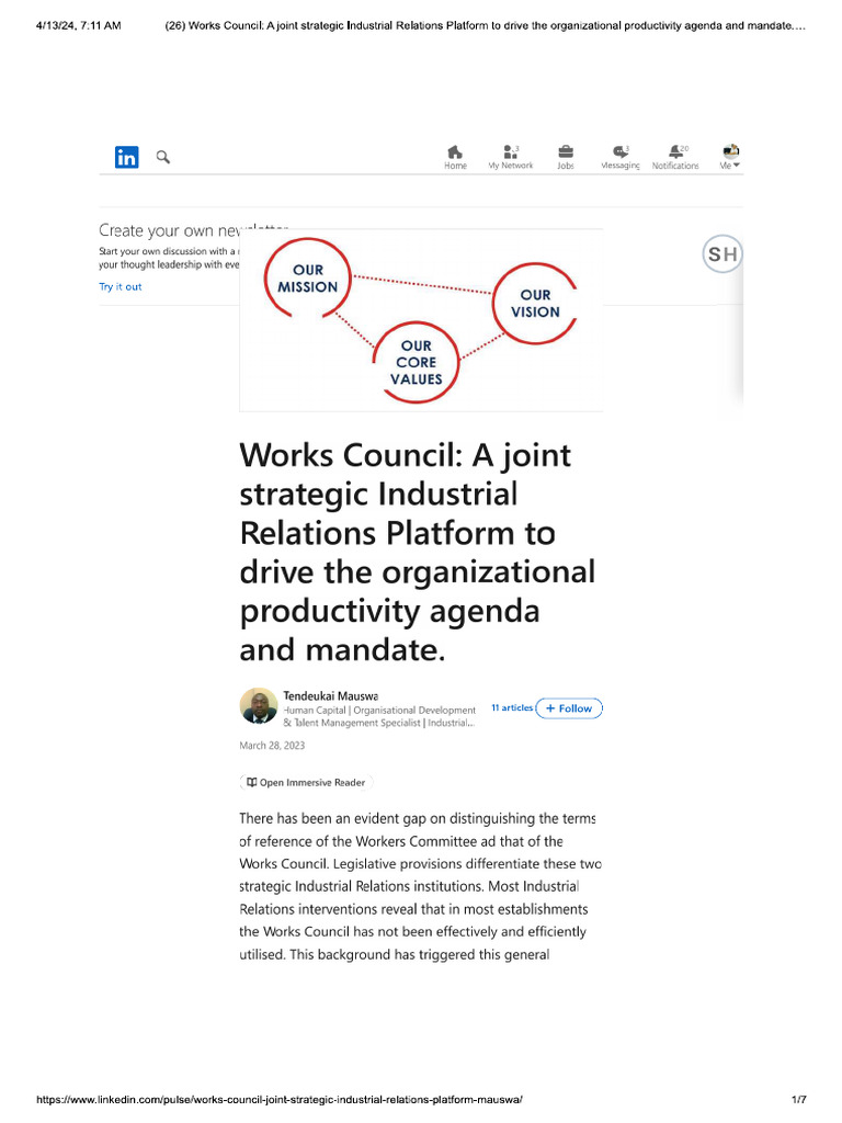 Works Council | PDF