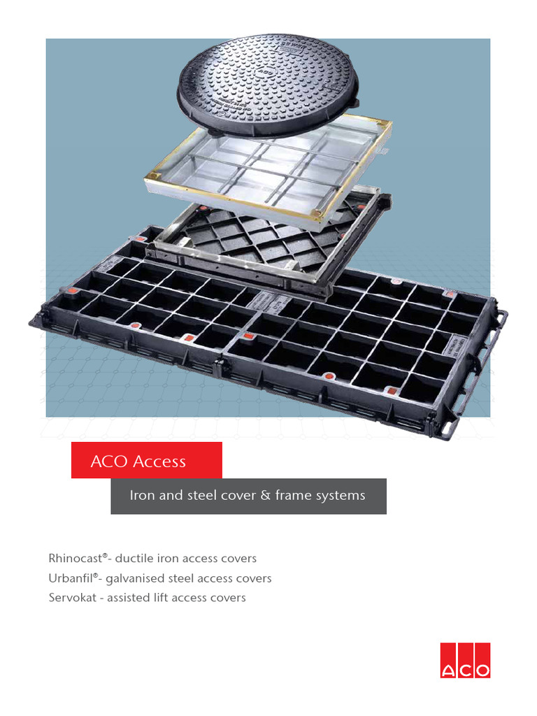ACO Access Cover Brochure | PDF | Steel | Screw