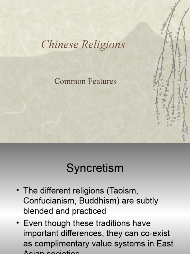 Overview of Chinese Religious Practices | PDF