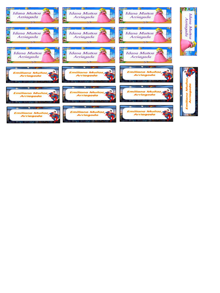 Etiquetas de Ropa | PDF