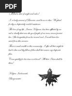 Blood On The Clocktower - Character Reference Sheet | PDF