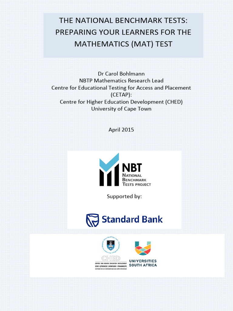 MAT Test Info For Schools | Download Free PDF | Trigonometric Functions ...