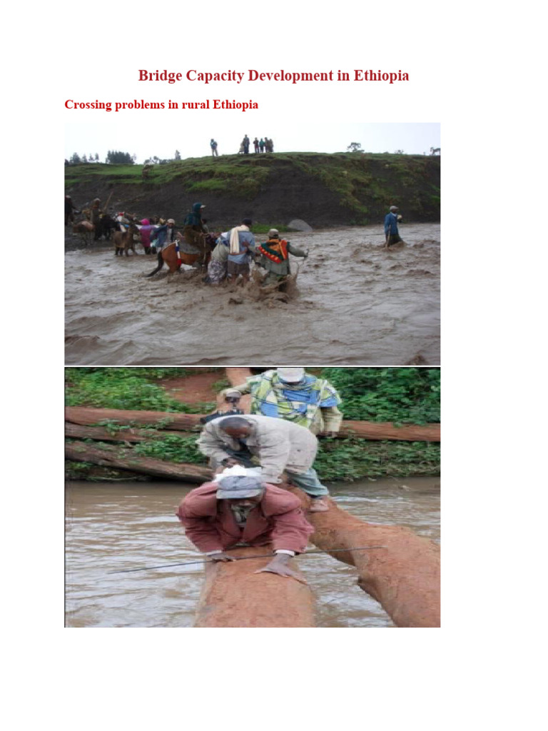 Ethiopia Trail Bridge Capacity Development | PDF