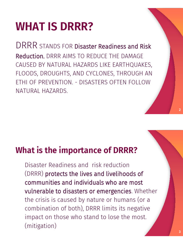 DRRR-1 1 | PDF | Natural Disasters | Hazards