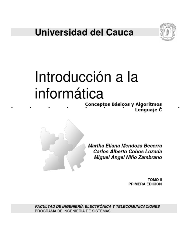 Libro Introducción A La Informática - PARTE II - Revisión 15-12-2000 | PDF | Lenguaje de ...