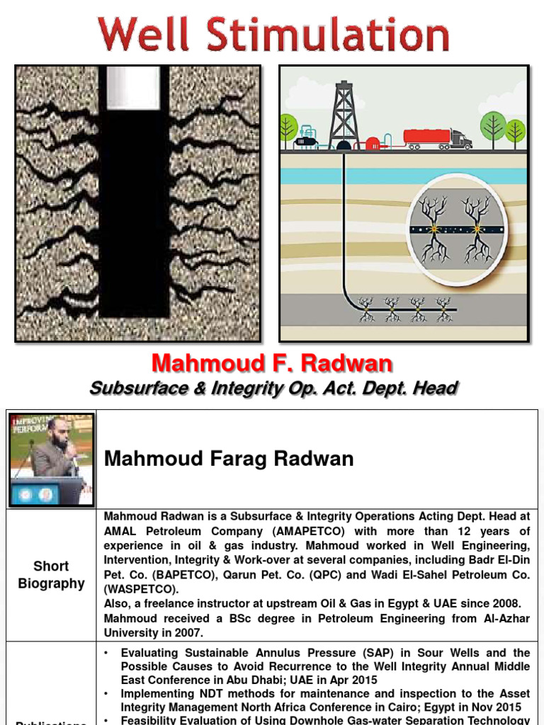 Well Stimulation | PDF | Casing (Borehole) | Chemical Substances