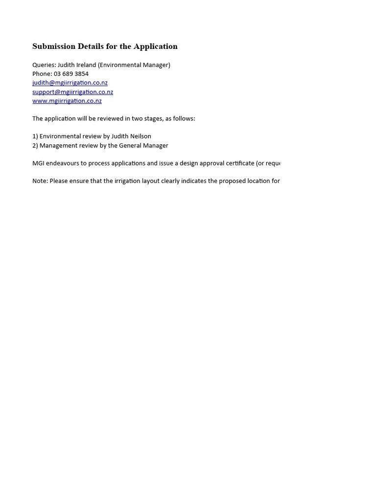 Irrigation System Application Guidelines | PDF | Irrigation | Surface ...