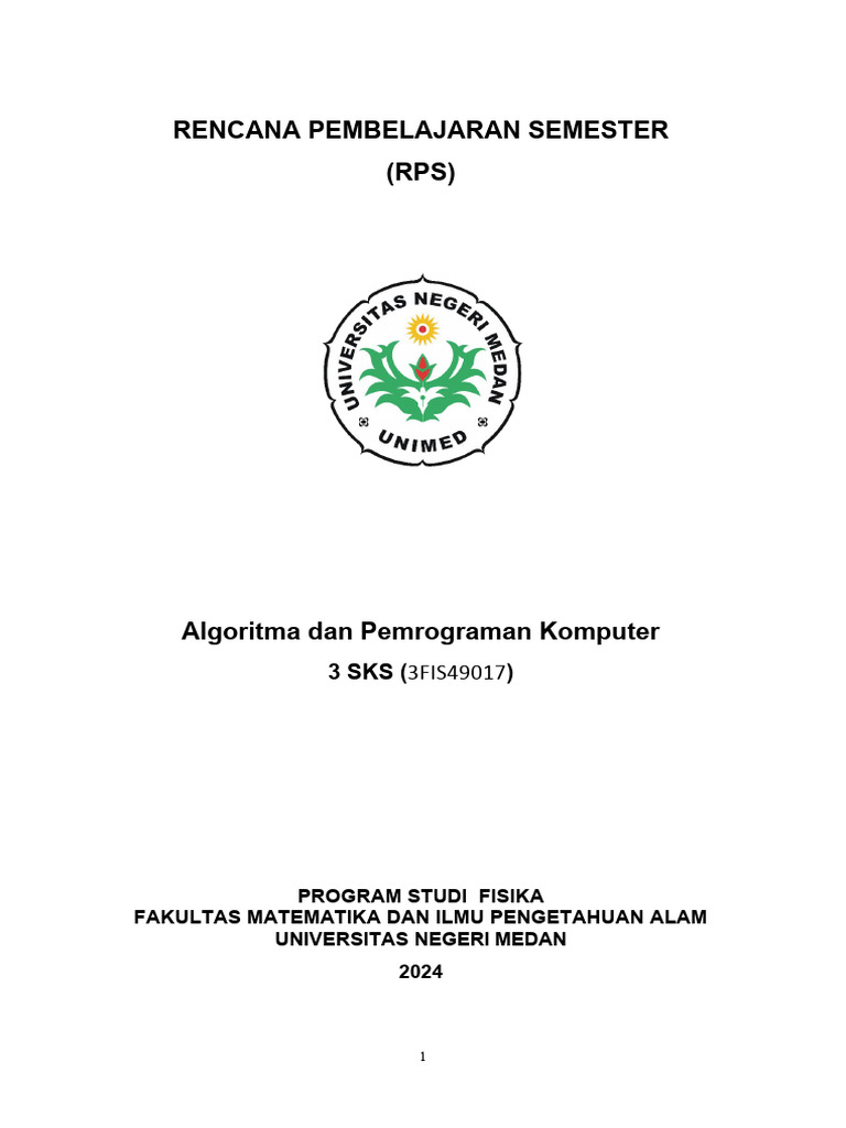 RPS Alkom Genap 2023 - 2024 | PDF