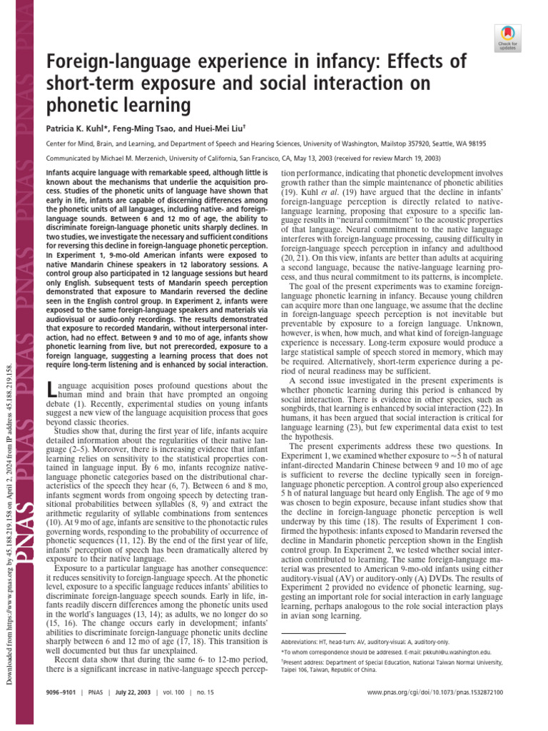 kuhl-et-al-2003-foreign-language-experience-in-infancy-effects-of-short-term-exposure-and-social ...