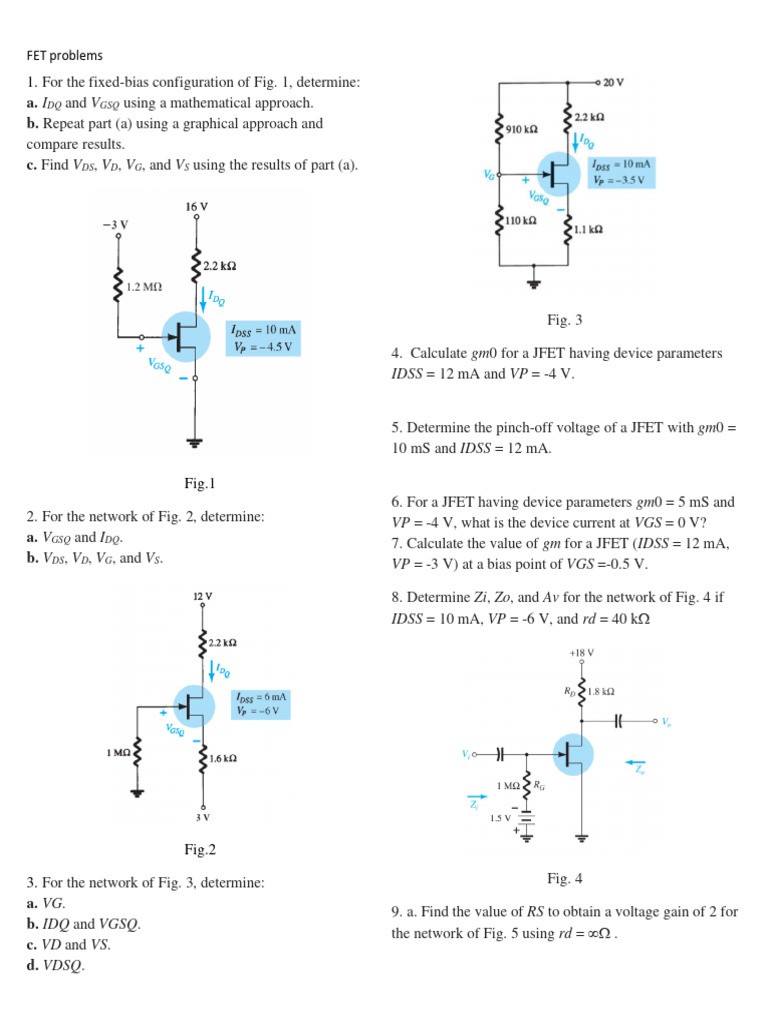 (Exercise) FET | PDF | Teaching Methods & Materials | Science & Mathematics
