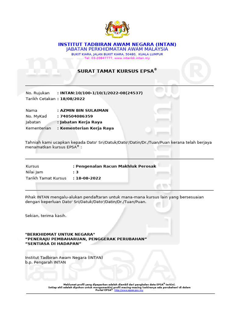 Racun Perosak | PDF