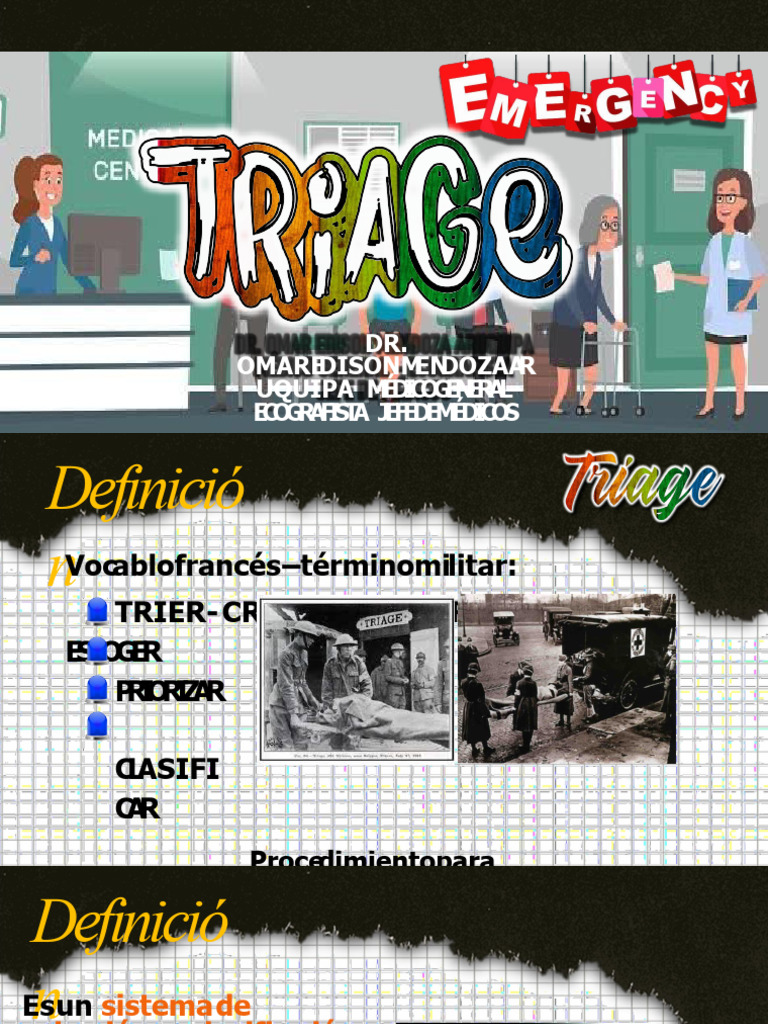 Triage | PDF | Enfermedades y trastornos | Causas de la muerte
