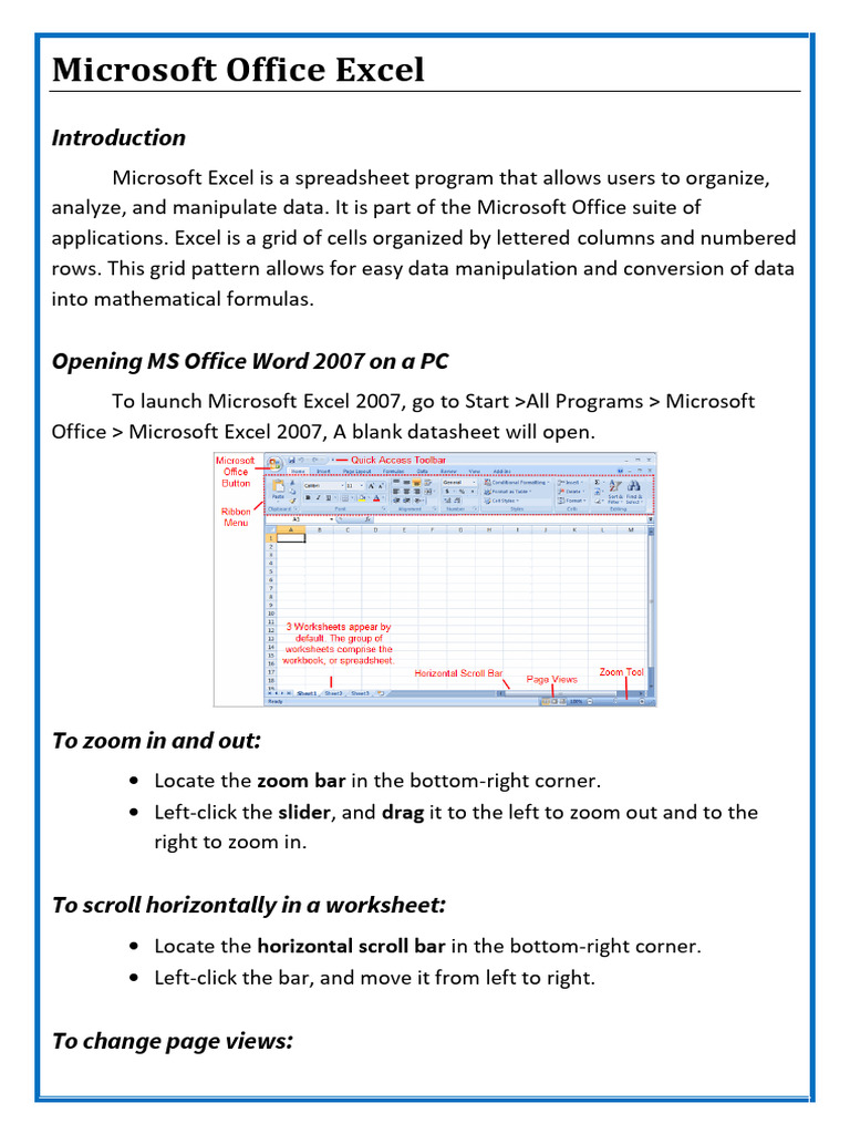 excel | PDF | Microsoft Excel | Spreadsheet