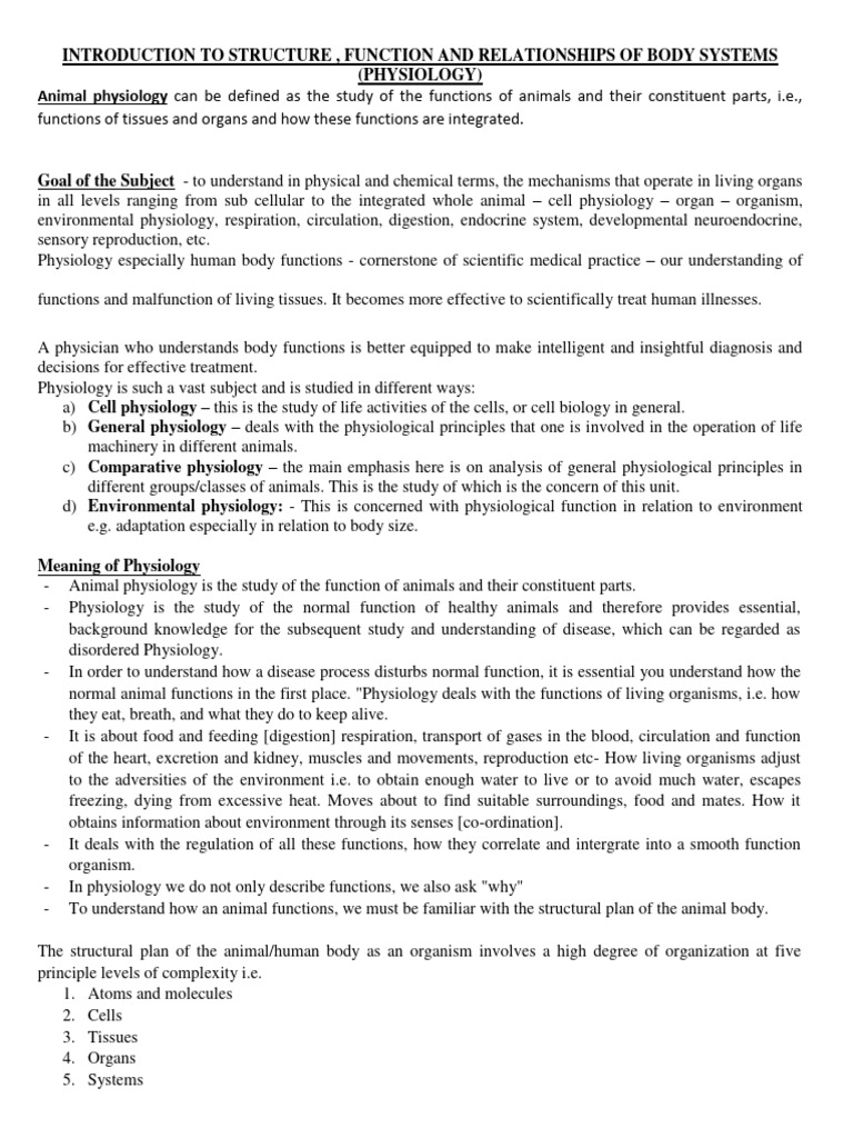Understanding Animal Physiology Basics | PDF | Chemical Synapse ...