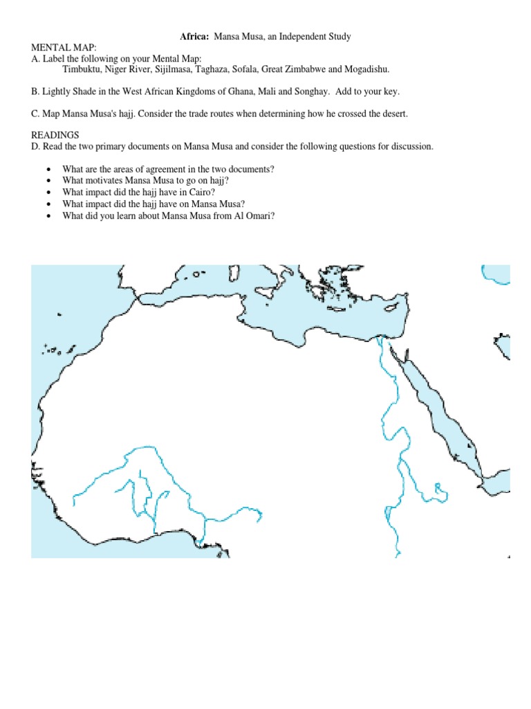 Mansa Musa Pilgrimage Route