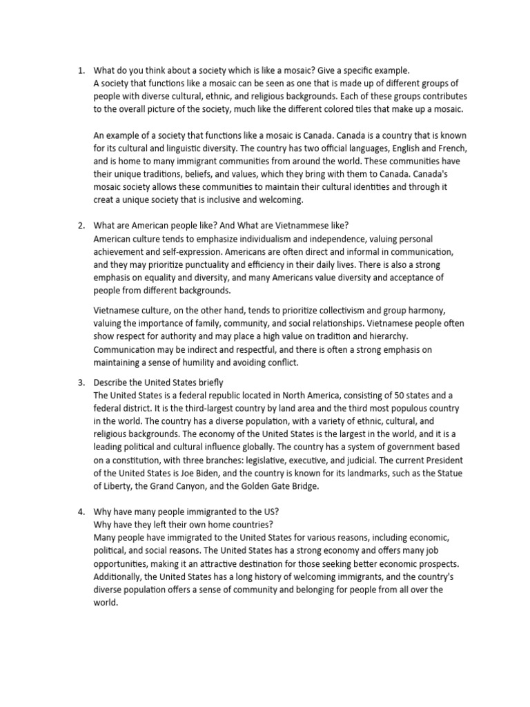 Revision American Culture | PDF | Presidents Of The United States ...