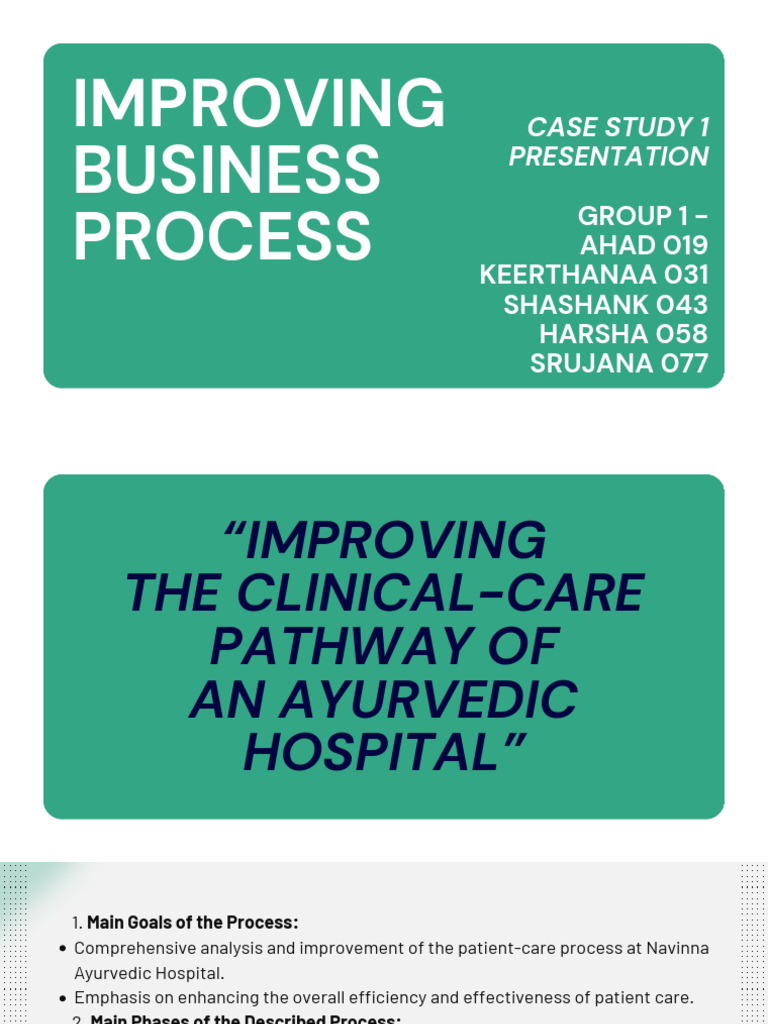 Ibp Case 1 | PDF | Electronic Health Record | Business Process Management