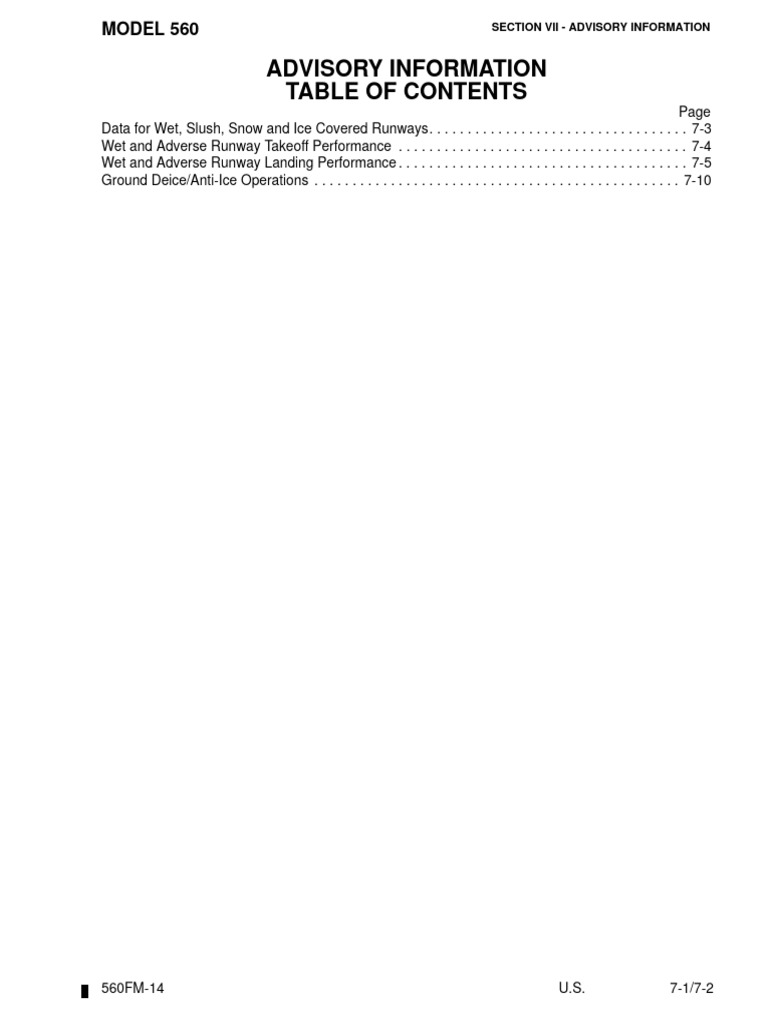 Wet Runway Performance Guidelines | PDF | Runway | Takeoff