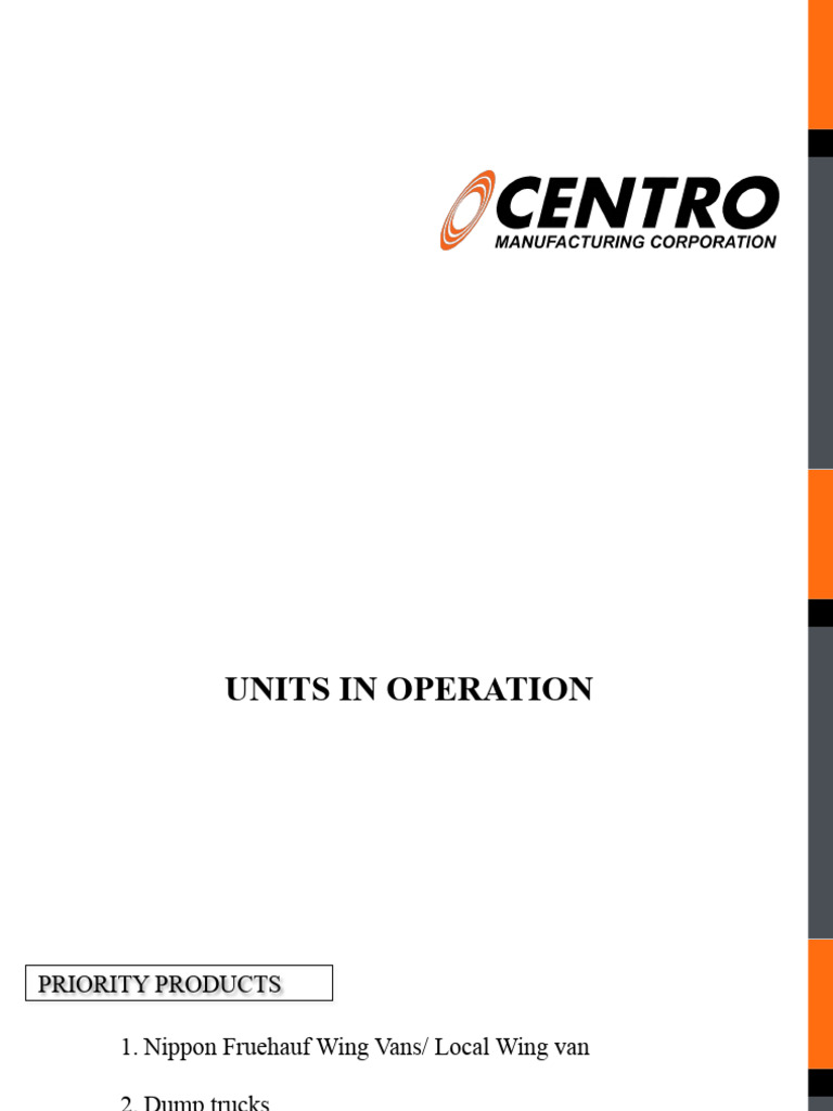 Units in Operation - Hino | PDF | Metro Manila | Luzon