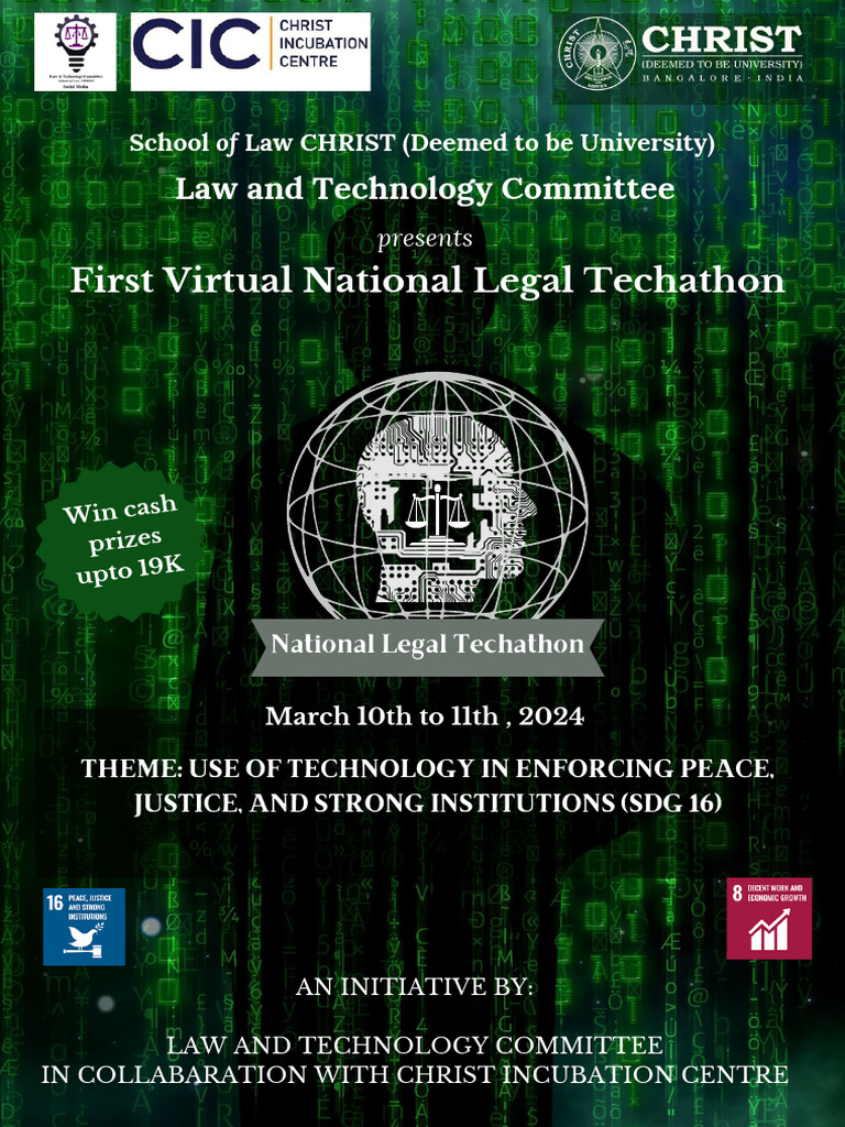 1st Virtual National Legal Techathon | PDF | Unmanned Aerial Vehicle ...
