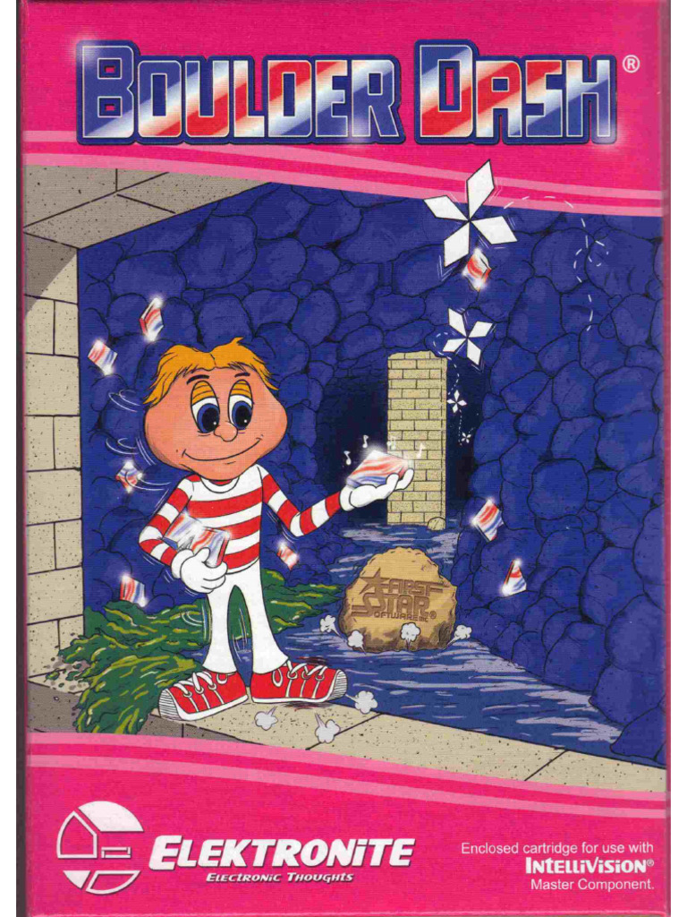 Boulder Dash Intellivision Manual | PDF