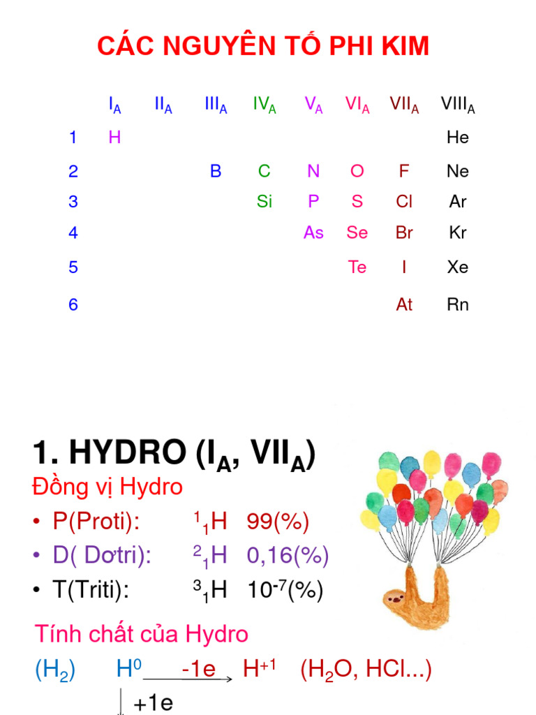 B5 CÁC NGUYÊN TỐ PHI KIM | PDF
