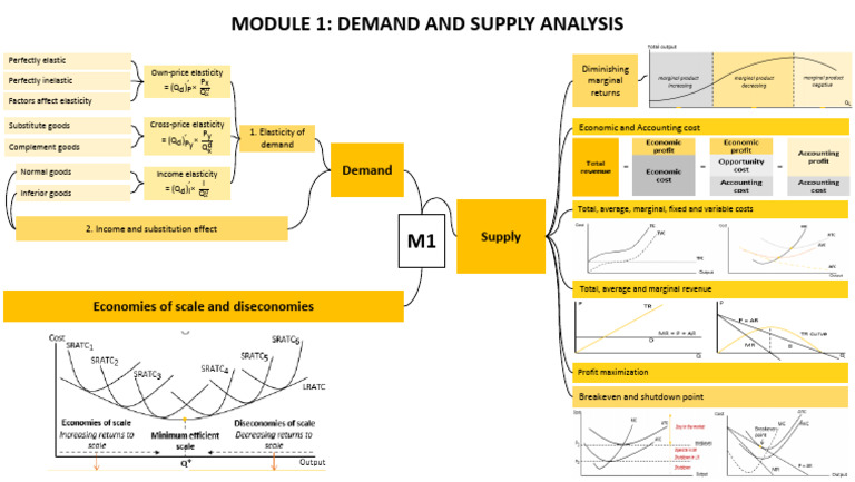 Mindmap ECON - M1 | PDF