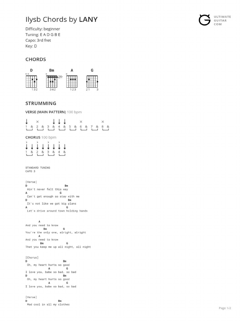 Ilysb Chords | PDF
