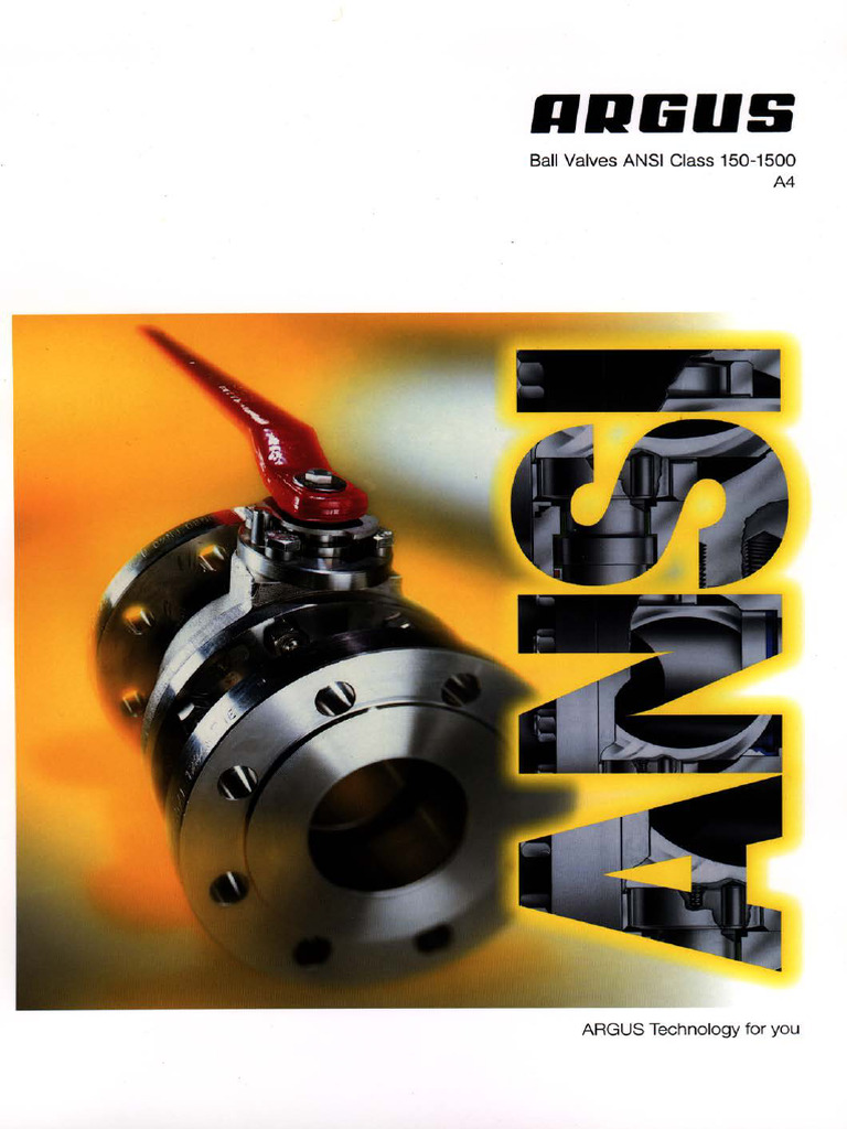 Argus ANSI Ball Valves | PDF