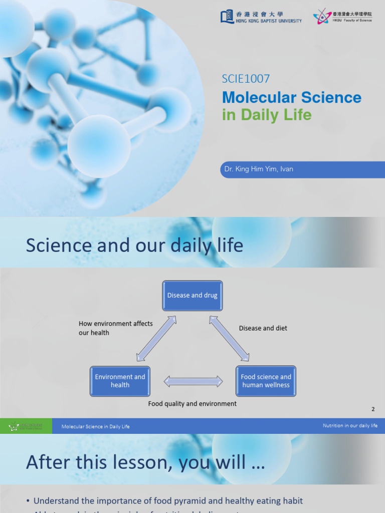 3c. Nutrition in Our Daily Life | PDF | Nutrition Facts Label | Nutrition
