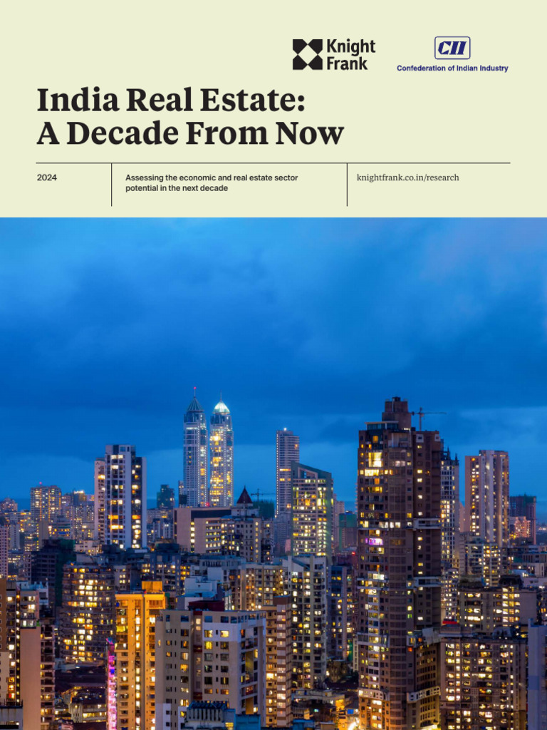 India Real Estate Outlook 2034 | PDF | Economic Growth | Infrastructure