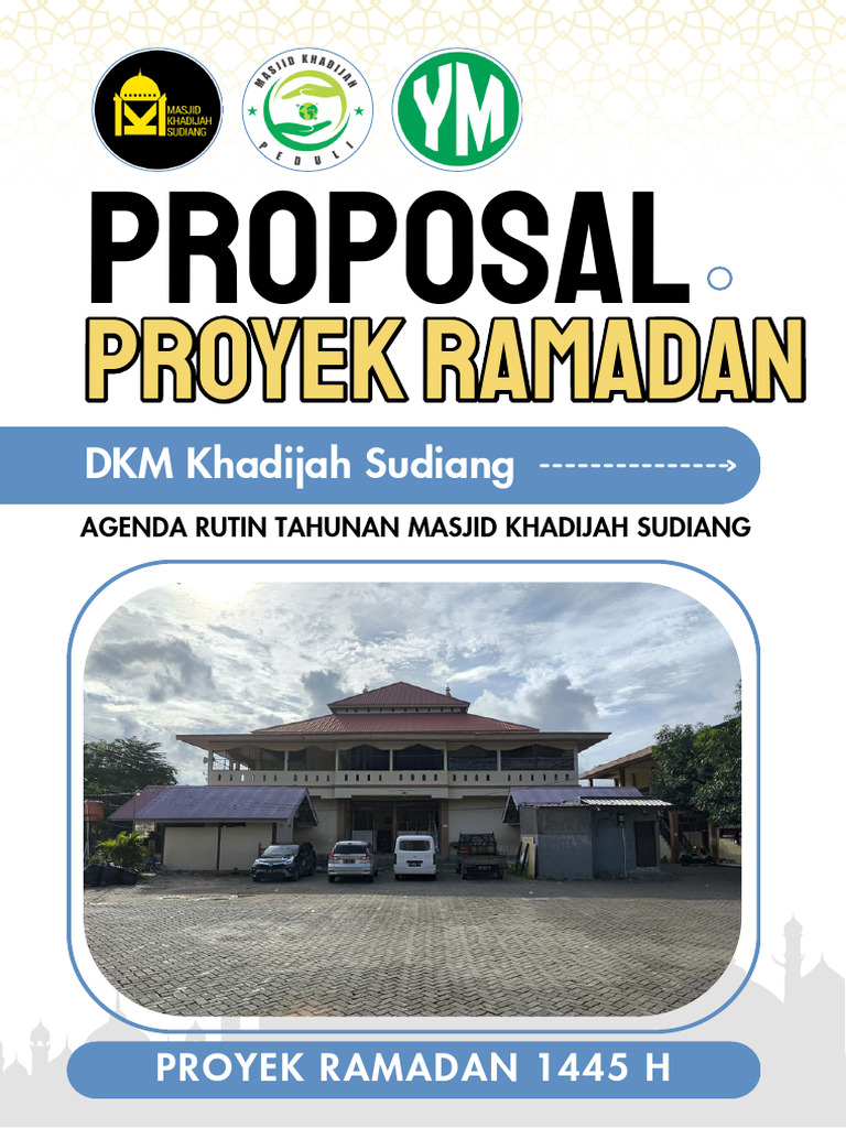 Draft - Proposal Proyek Ramadan DKM Khadijah | PDF | Pengelolaan Keuangan & Uang
