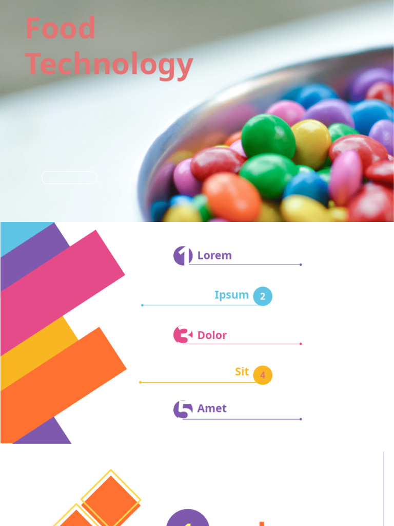 PDS Project Food Technology | PDF