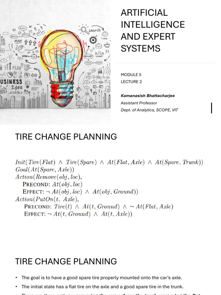 23-Module 5_ Planning by State-Space Search, Partial-Order Planning-13!03!2024 | PDF | Computer ...