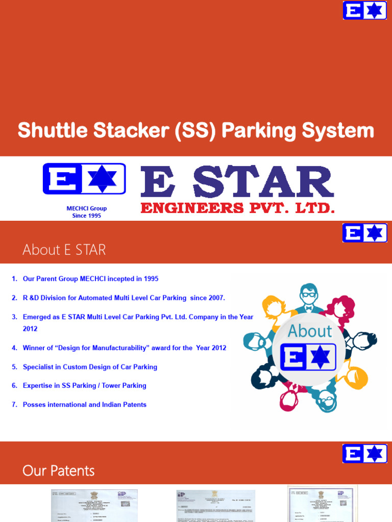 Shuttle Stacker Car Parking System | PDF | Elevator | Parking