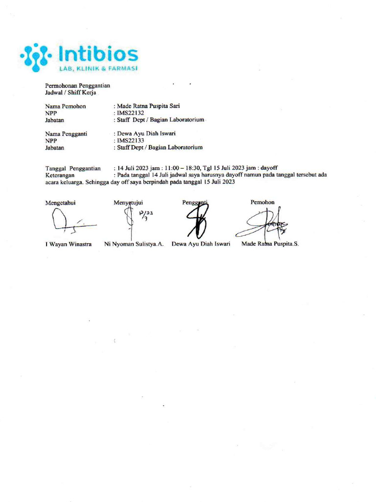 Form Change Shift | PDF