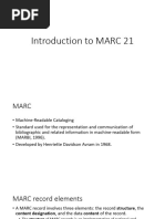 MARC 21 Format | PDF | Information Science | Library Science