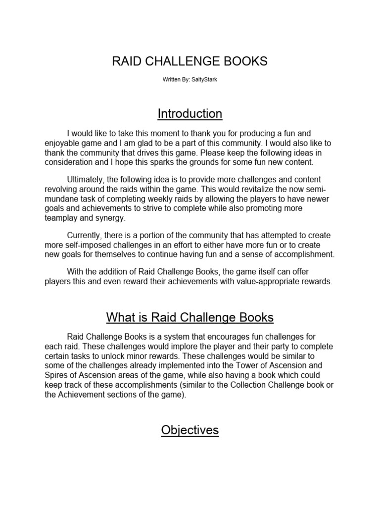 Raid Challenge Books | PDF | Fog