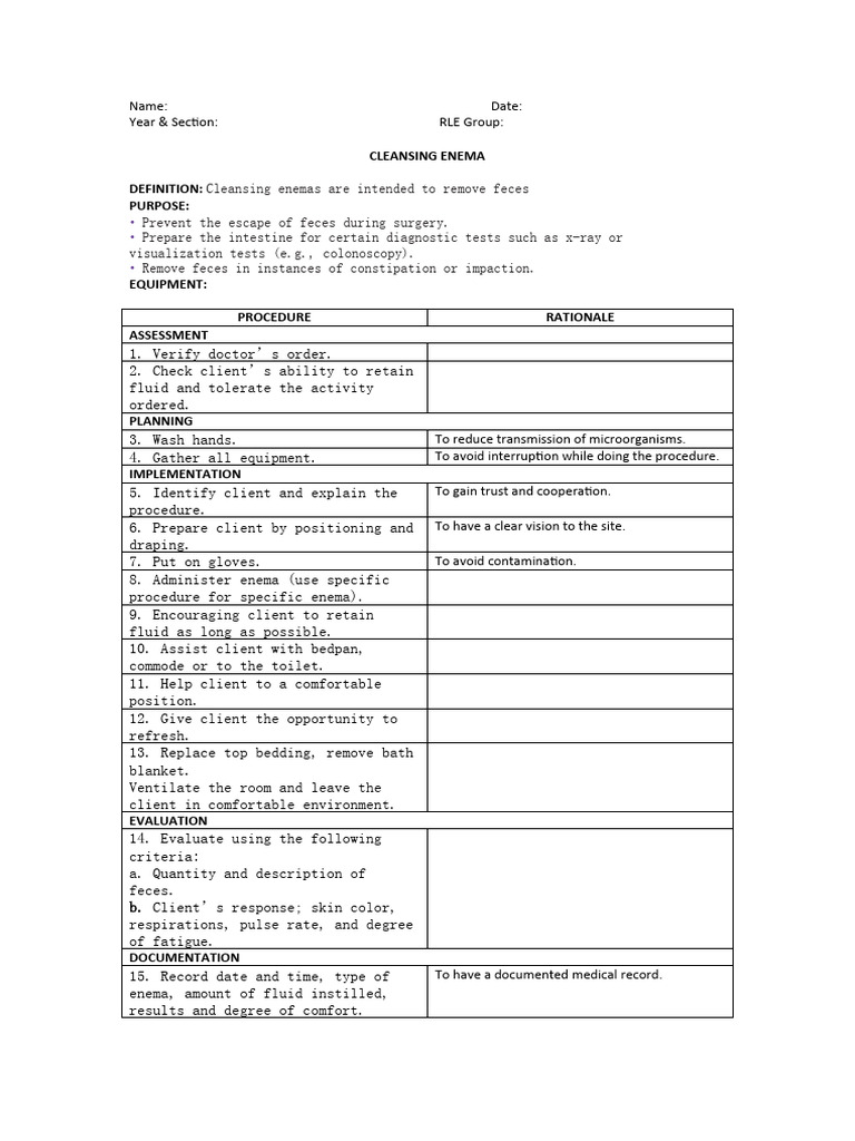 Rationale WTH | PDF | Intravenous Therapy | Clinical Medicine