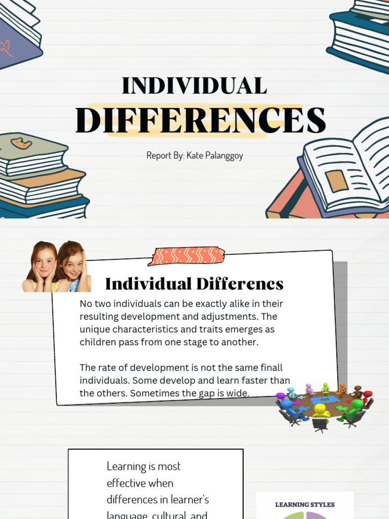 Individual Differences | PDF | Extraversion And Introversion | Cognition