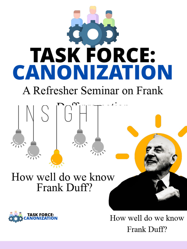 Frank Duff: Path to Sainthood | PDF | Saint | Intercession
