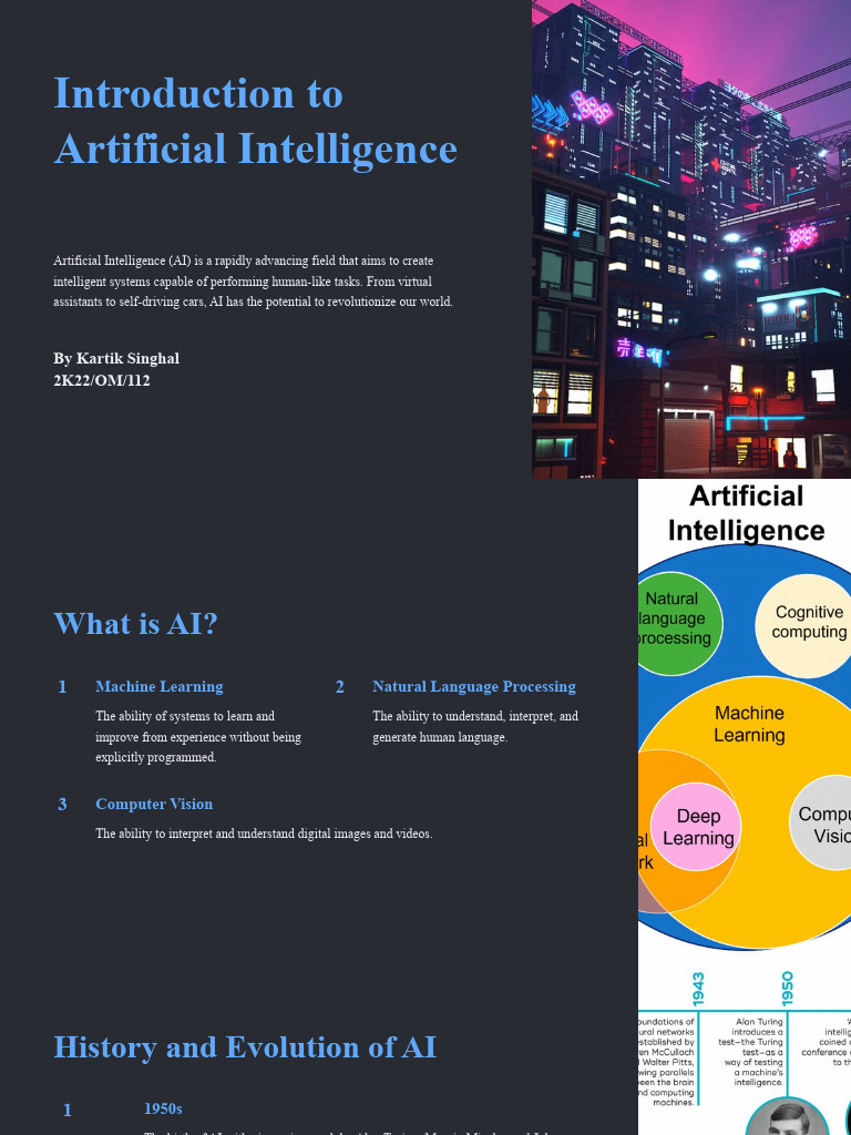 AI PPT 1 | PDF | Artificial Intelligence | Intelligence (AI) & Semantics