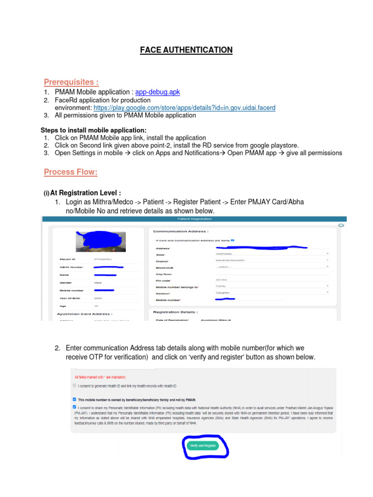 Face Authentication User manual_13_04-2022_updated | PDF | Authentication | Qr Code